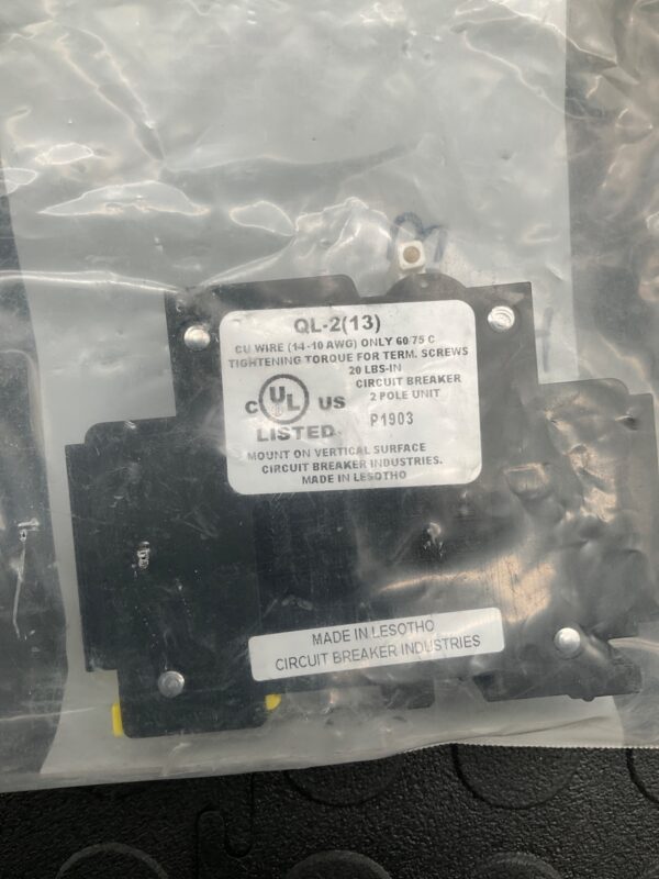 Used CBI QL-2(13) Circuit Breakers IGAM2780023