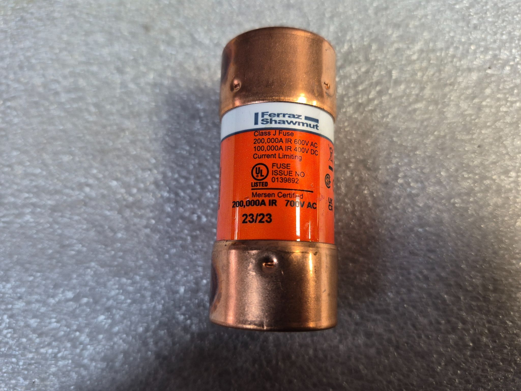 New Mersen AJT60 Fuses & Fuse Holders IGAM3220287